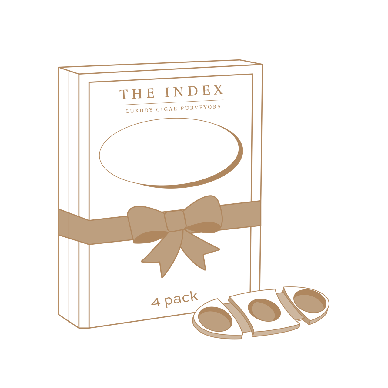 Oliva NUB Variety Sampler of 4 with Punch Cutter – The Index Luxury ...